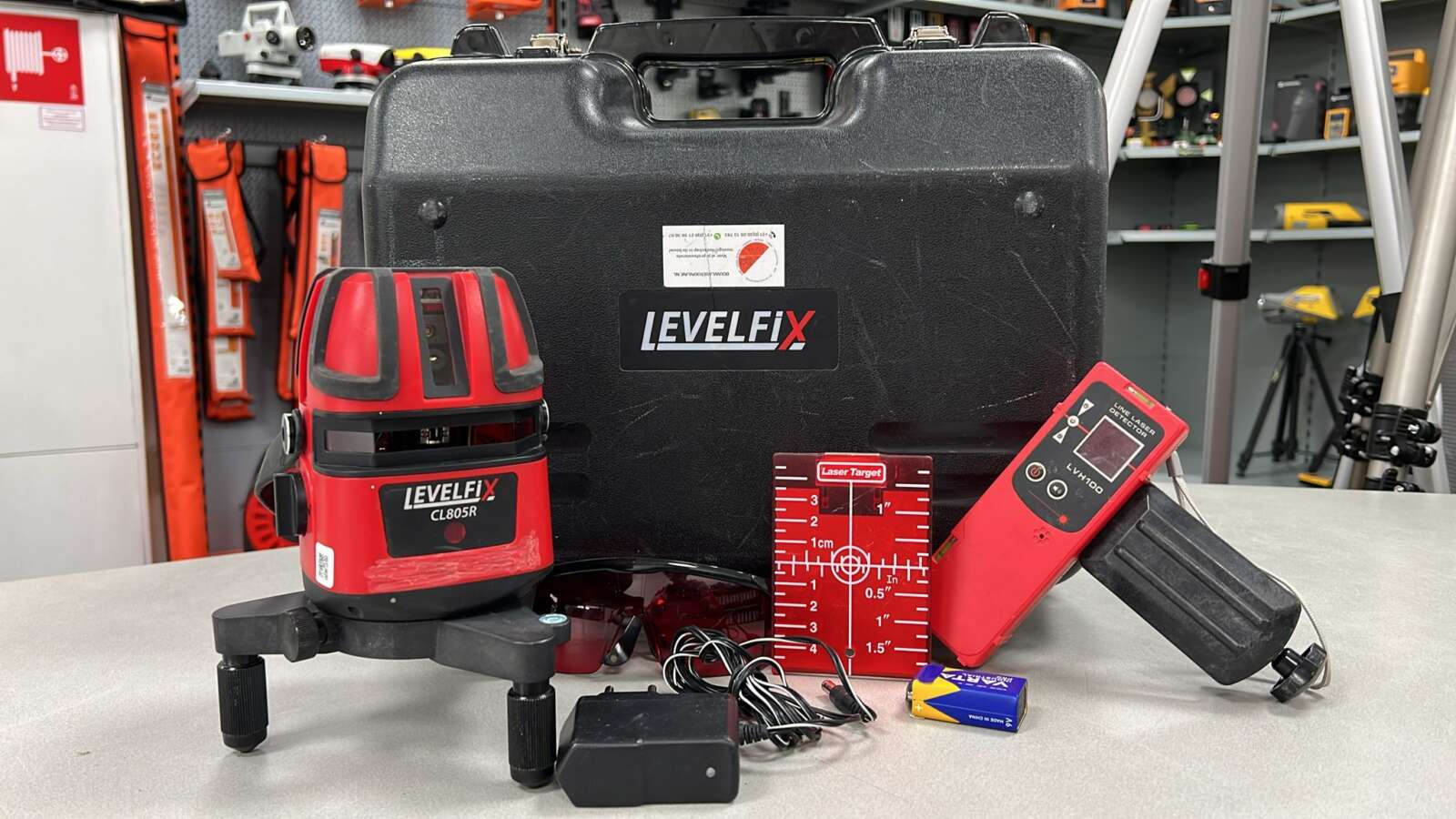 Levelfix CL805R set (A grade) - Bouwlasersonline