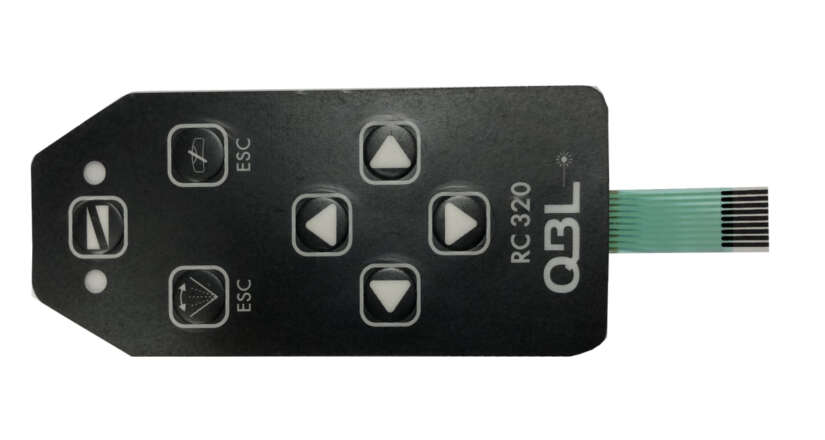 QBL RC320 toetsenbord - Bouwlasersonline