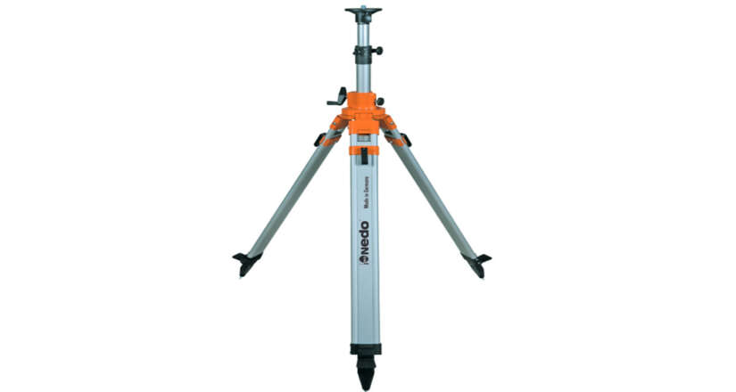 Zwaar telescopisch statief - Bouwlasersonline