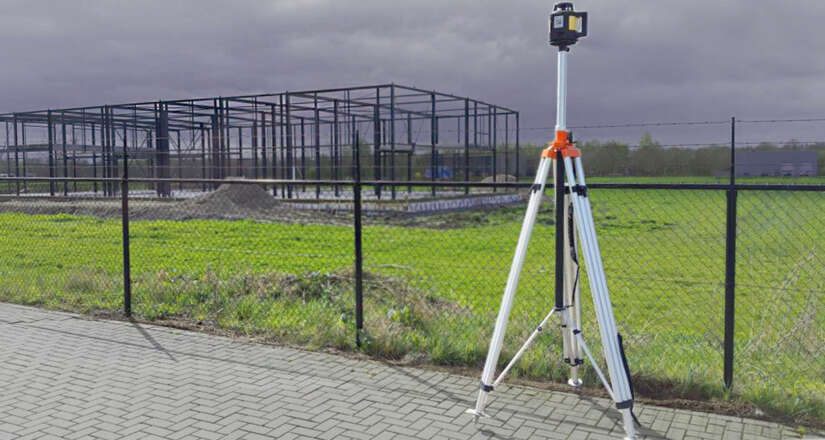 Machinebesturing statief Hoog - Bouwlasersonline