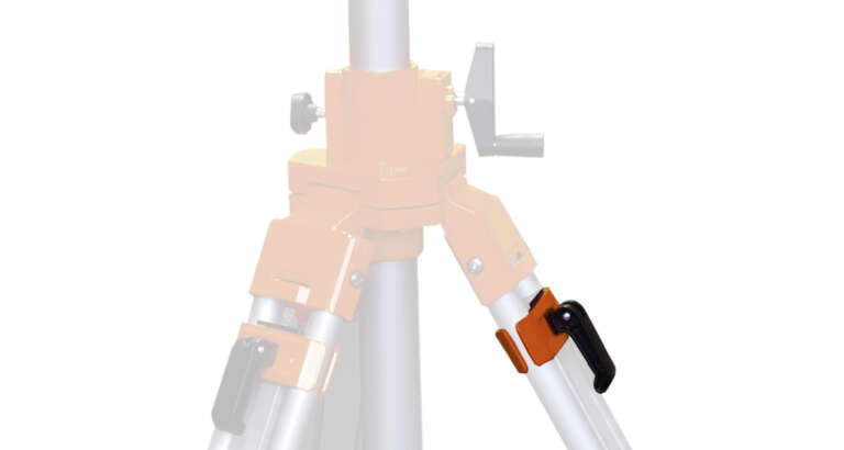 Nedo statief snelklem systeem - Bouwlasersonline