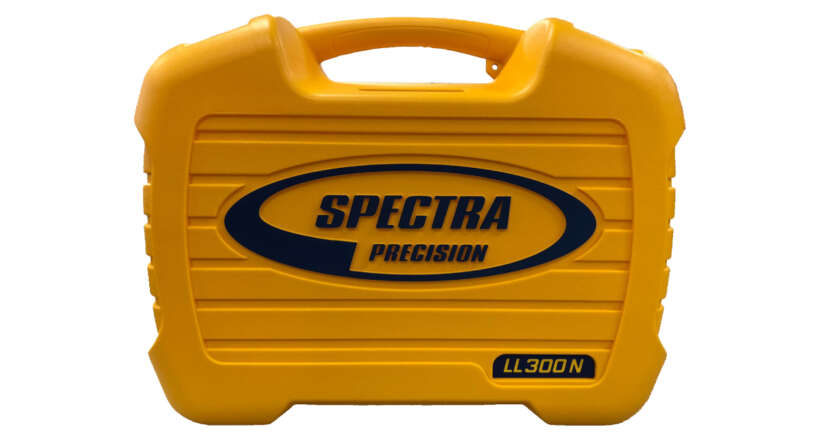 Spectra koffer LL300/GL422 - Bouwlasersonline